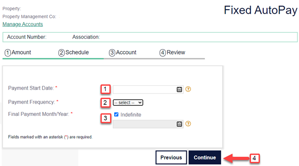 How do I set up an AutoPay?