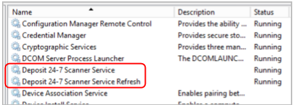 The local scanner Service is not running / Panini Everest Guardian ...
